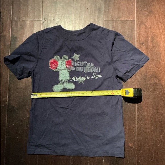 Disney | Shirts & Tops | Disney Mickey Mouse Navy Blue Tshirt Vintage ...